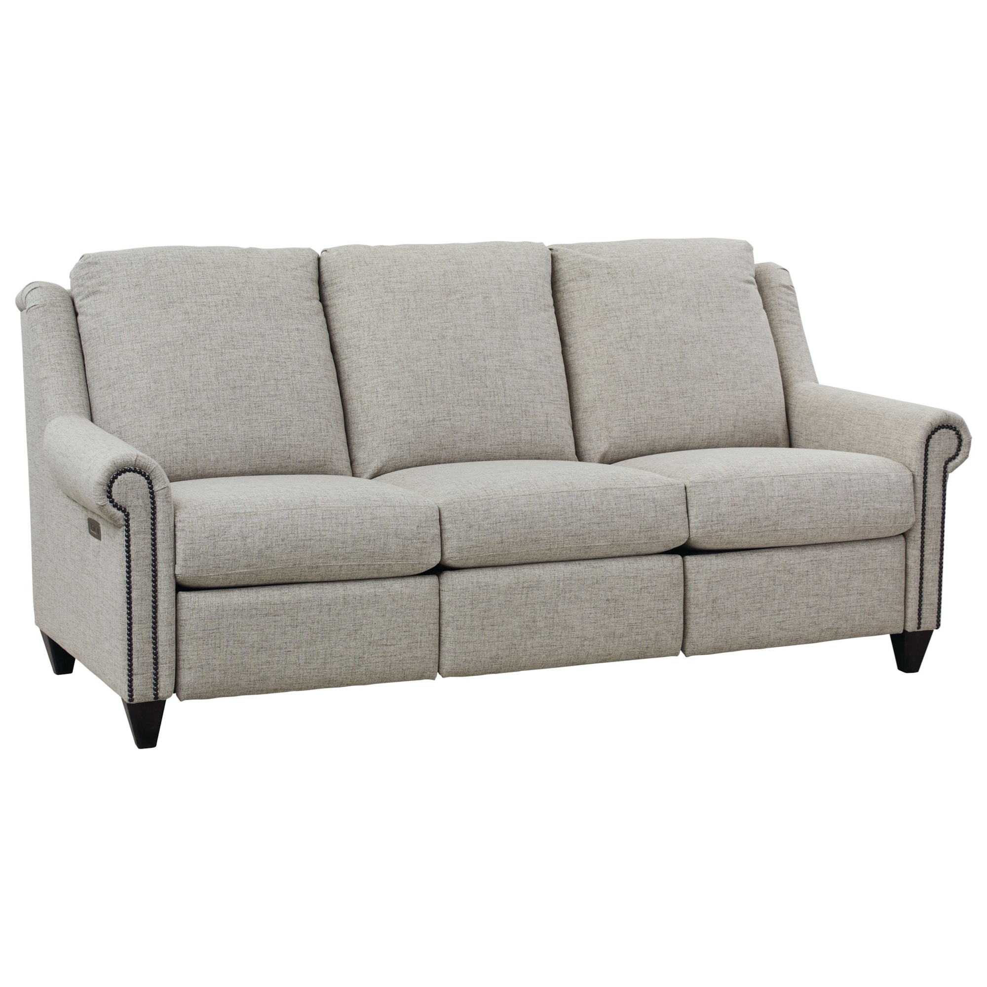 Bassett Magnificent Motion M000 72m Customizable Power Reclining Sofa